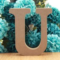 China Nontoxic Standing 3.94in Wooden Letters Alphabet For Wedding for sale