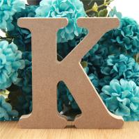 China Nontoxic Standing 3.94in Wooden Letters Alphabet For Wedding for sale