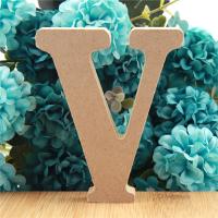 China Nontoxic Standing 3.94in Wooden Letters Alphabet For Wedding for sale