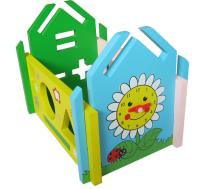 China ODM Educational Cognitive Wisdom House Wooden Blocks Toys for sale