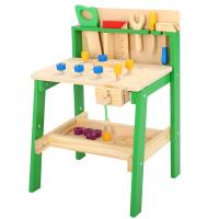China Multifunctional Detachable Children'S Simulation Wooden Tool Table for sale