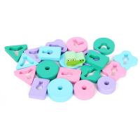 China Cognitive Crocodile Bear Shape Early Education Puzzle for sale