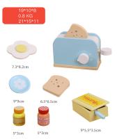 China Unisex Kids Early Education Wooden Pretend Kitchen Toys for sale