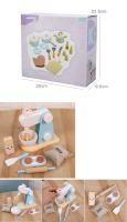 China Unisex Kids Early Education Wooden Pretend Kitchen Toys for sale
