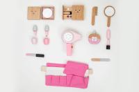 China ISO9001 Childrens Portable Montessori Wooden Cosmetic Toy Set for sale