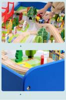 China Mini Wooden 88pcs City Road Builder Wooden Board Game for sale