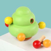 China Early Childhood Development Nut Tree Disassembly Screw Wooden Toy ISO9001 for sale