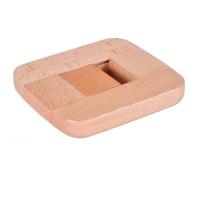 China Educational Beech Wooden Flat Ball Game With No Burr for sale