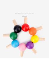 China Wooden Catch The Worm Game For Children'S Hand Eye Coordination Training for sale