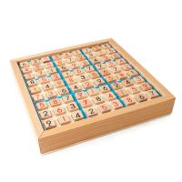 China Nontoxic Wooden Sudoku Games For Intellectual Development for sale