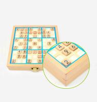 China Nontoxic Wooden Sudoku Games For Intellectual Development for sale