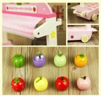 China Children'S Wooden Simulation Ice Cream Cone Machine for sale