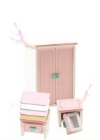 China Mini Montessori Wooden Girls Bedroom Toys With No Burr for sale