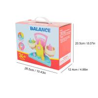 China Tasteless Wooden Balance Scale Toy For Preschool Children for sale