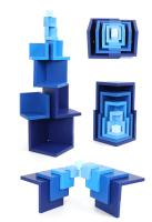 China ODM Children'S Early Education Assembled Wooden Block Puzzle Toys for sale