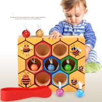 China Montessori Wooden Hand Eye Coordination Game For Children Early Education for sale