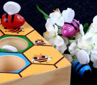 China Montessori Wooden Hand Eye Coordination Game For Children Early Education for sale