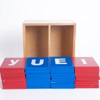 China Baby Learning Montessori Wooden Alphabet Tracing Boards for sale