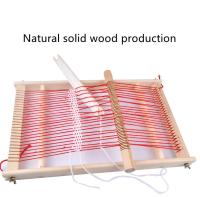 China Multifunction Children Large Wooden Weaving Loom for sale