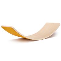 China Kids Curved Wooden Balance Board For Sensory Training for sale