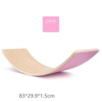 China Kids Curved Wooden Balance Board For Sensory Training for sale