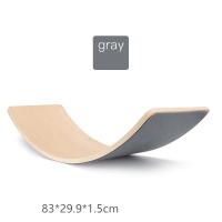 China Kids Curved Wooden Balance Board For Sensory Training for sale