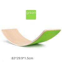 China Kids Curved Wooden Balance Board For Sensory Training for sale