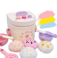 China Wooden Rice Cooker Toy For Kids Early Education for sale