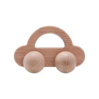 China 9/Style Baby Building Blocks Toy Maple Car Mahogany Classic Car Black Walnut Gift Toy Beech Wood Car Educational Montess for sale