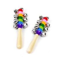 China Musical Wooden Rattle Montessori For Baby Crib Toys Baby Educational for sale