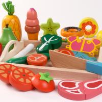 China Simulation Kitchen Pretend Toy Wooden Montessori Educational For Kids for sale
