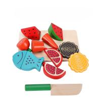 China Simulation Kitchen Pretend Toy Wooden Montessori Educational For Kids for sale