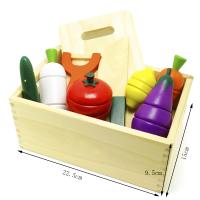 China Simulation Kitchen Pretend Toy Wooden Montessori Educational For Kids for sale