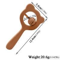 China Musical Wooden Rattle Montessori For Baby Crib Toys Baby Educational for sale