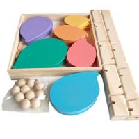 China Montessori Educational Toy Blocks Wooden Music Tree with Marble Ball Run Track Game Baby Kids Children Intelligence Wood for sale