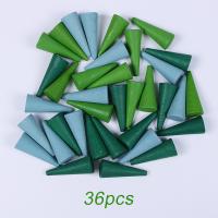 China Baby Wooden Constructor Set Nordic Wooden Rainbow Blocks Loose Parts Montessori Educational Toys Children Toddler Baby G for sale