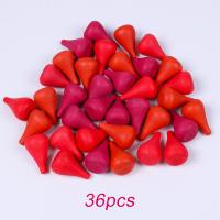 China Baby Wooden Constructor Set Nordic Wooden Rainbow Blocks Loose Parts Montessori Educational Toys Children Toddler Baby G for sale