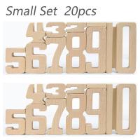 China Number Building Blocks Wooden Math Digital Toys Baby Balance Block Jenga Toy Montessori Educational Natural Wood Toys fo for sale