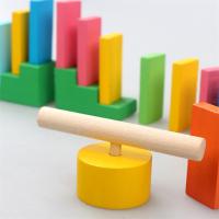 China Wooden Colored Domino Accessories For Children for sale
