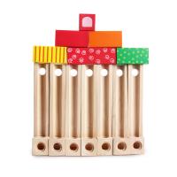 China 33Pcs Marble Wooden Building Blocks Toy Educational For Children Kid for sale