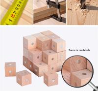 China Educational Square Cube Rainbow Magnetic Blocks 10pc 2X2X2cm Wooden for sale