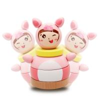 China Tumbler Doll Roly Poly Mobile Rattles Toy For Baby Newborns Kids Gift for sale
