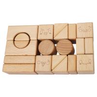 China Solid Wood Stacking Block Toy Shape Cognition DIY For Kids Children for sale