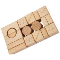 China Solid Wood Stacking Block Toy Shape Cognition DIY For Kids Children for sale