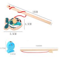 China Fishing Game Wooden Alphanumeric Toys For Children Montessori Early Educational for sale