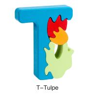 China Three Dimensional Creative Letter Building Blocks Unisex 1-3 Year for sale