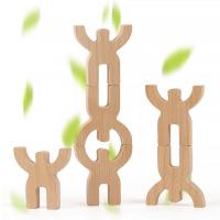 China Rounded Wooden Shape Puzzle Toys To Improve The Logic Character for sale