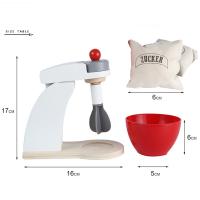 China Simulation Coffee Machine Wooden Miniature Kitchen Set For Baby Early Learning for sale