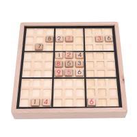 China Children Sudoku Chess Beech International Checkers Folding Game Table for sale