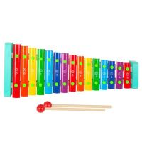 China Kids Wooden Xylophone 15 Tones Knock Piano Educational With 2 Mallets for sale